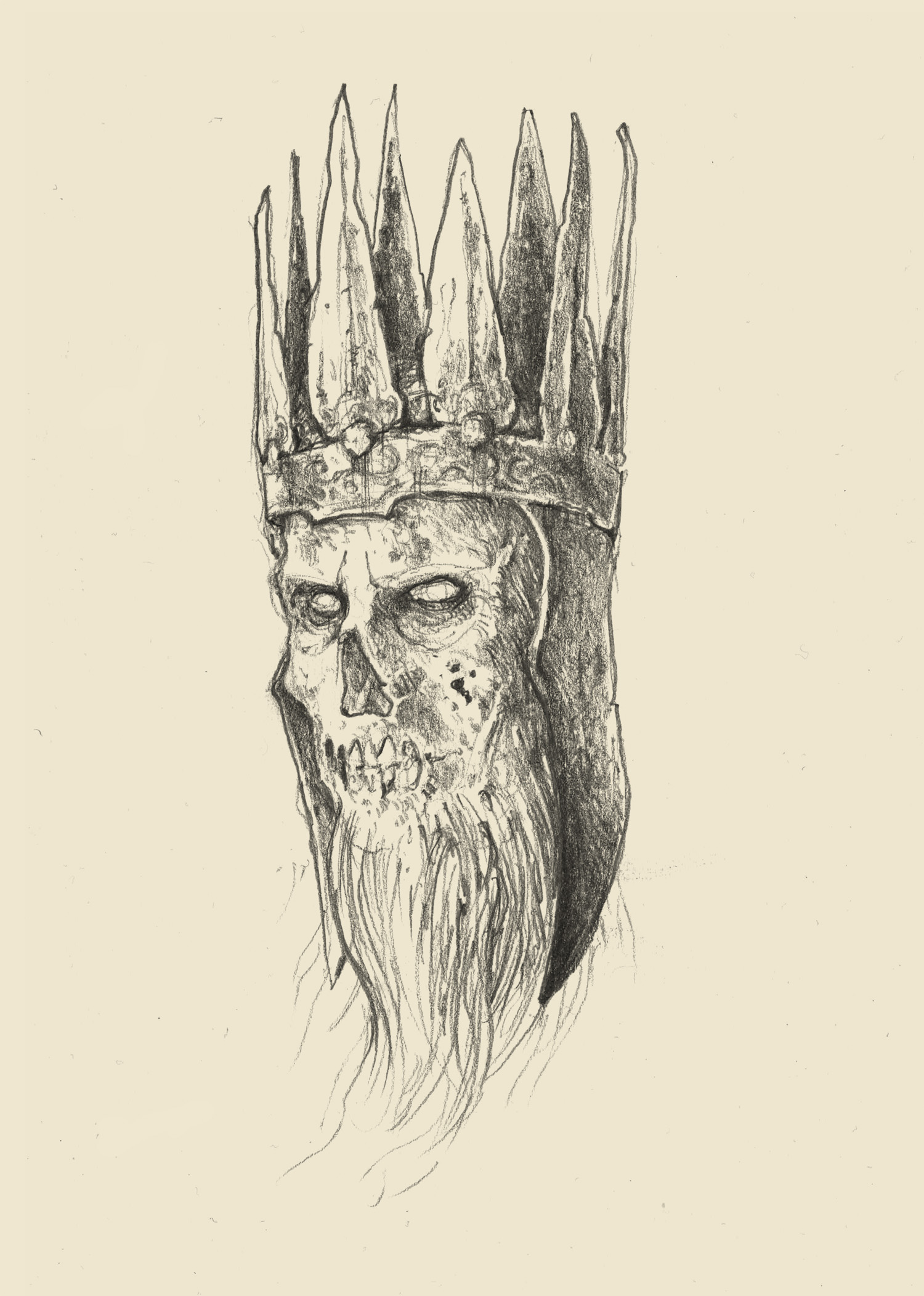 The King of the Dead who haunts the paths of the dead