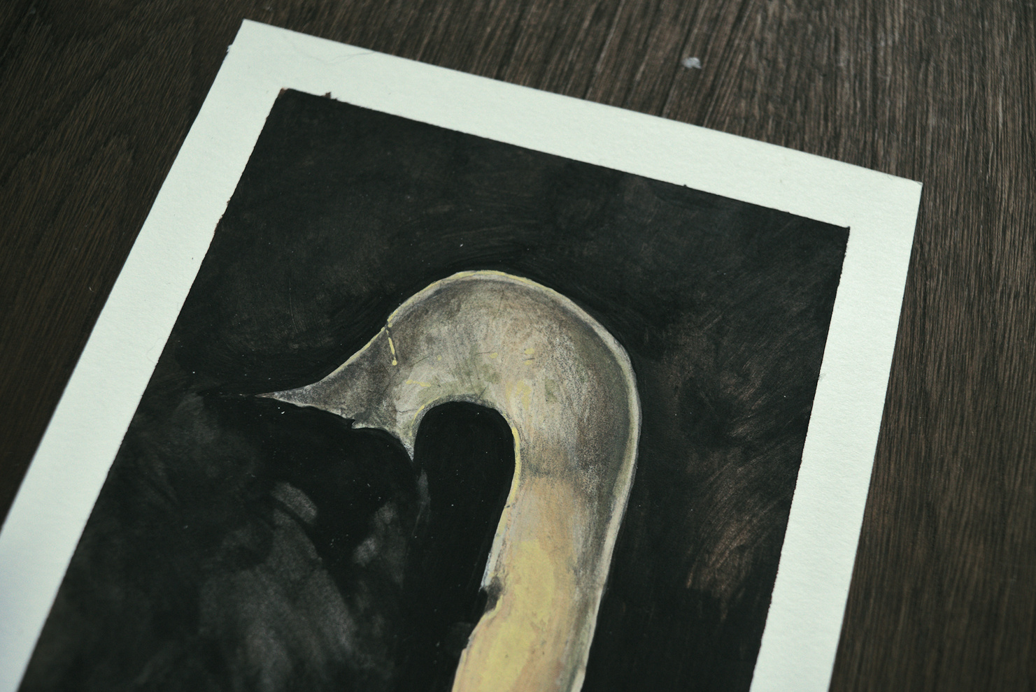 Detail of the tip of the blade