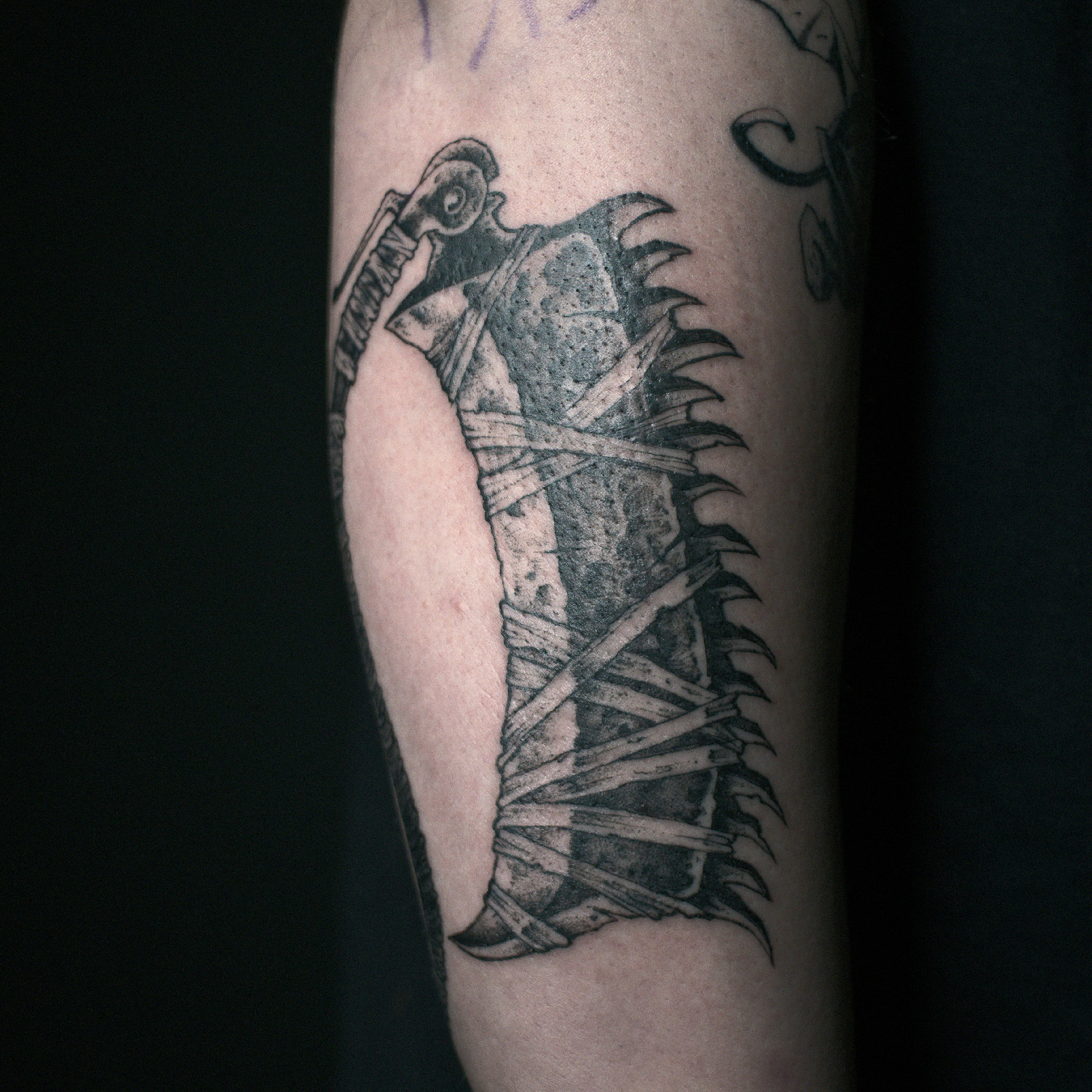 Saw Cleaver Tattoos